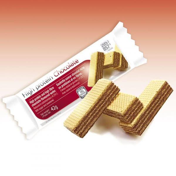 Gaufrettes saveur chocolat